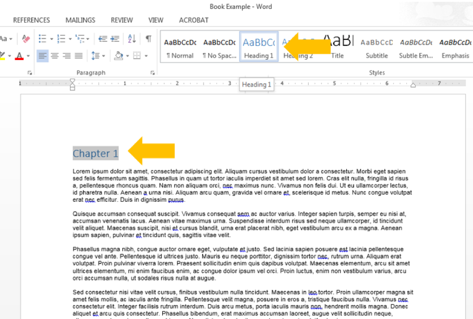 Word Doc Conversion Guidelines – Kobo Writing Life Help Centre