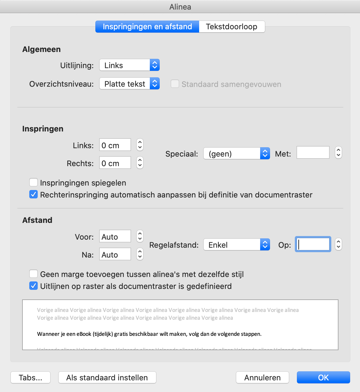 Tips voor opmaak en tijdsbesparing in Word – Kobo Writing Life Hulp